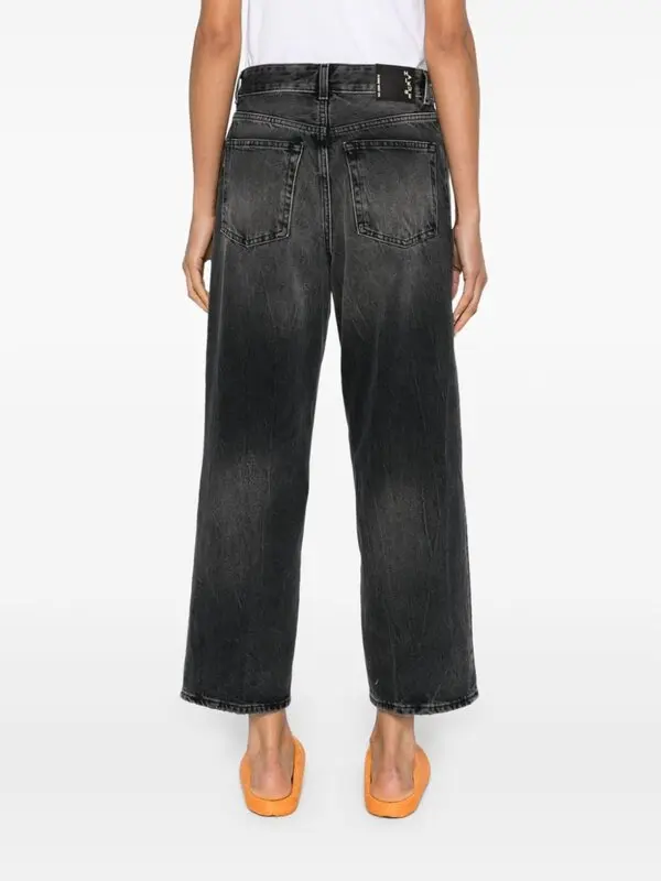 HAIKURE Betty Wide-leg Jeans - Black