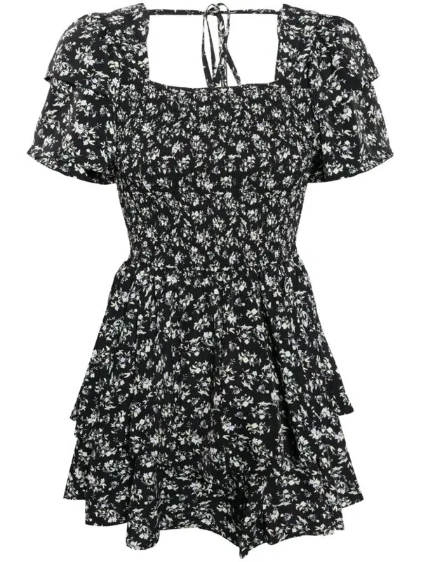 B+AB Floral-print Mini Dress