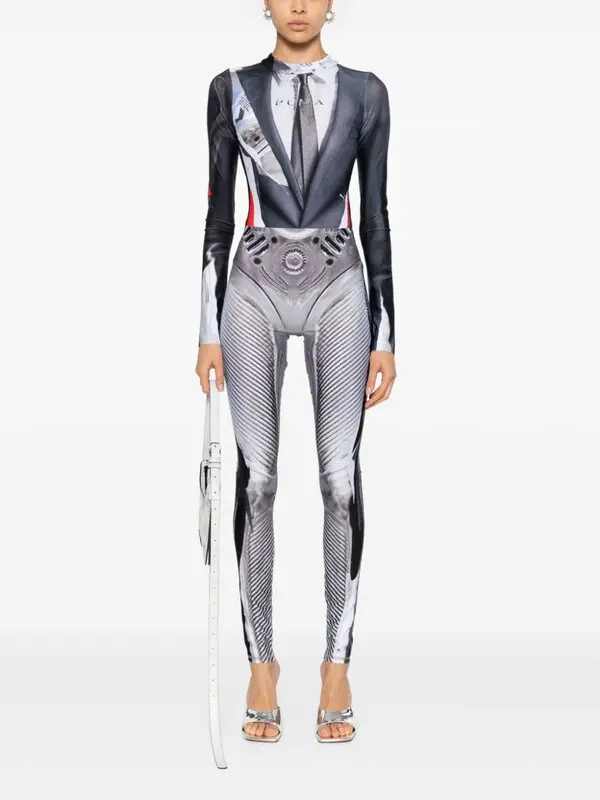 Ottolinger X Puma Abstract-print Leggings
