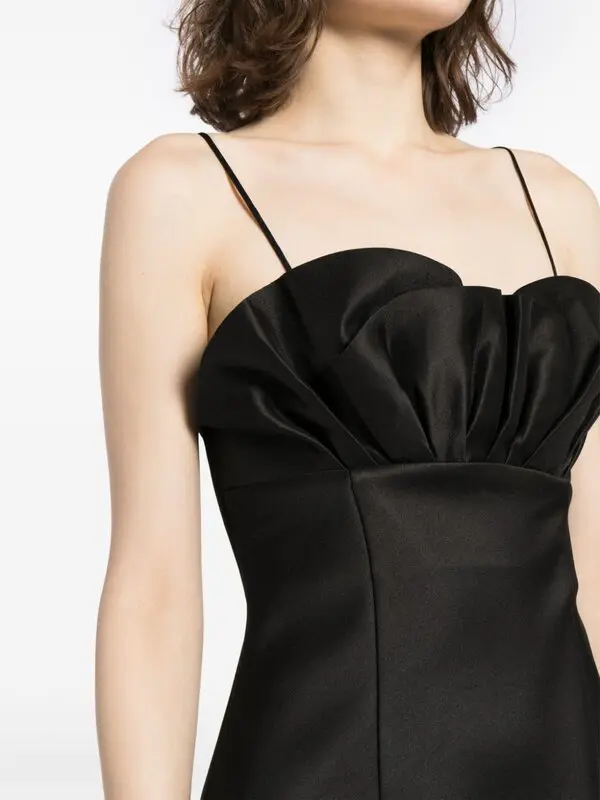 Acler Mahina Midi Dress - Black | Editorialist