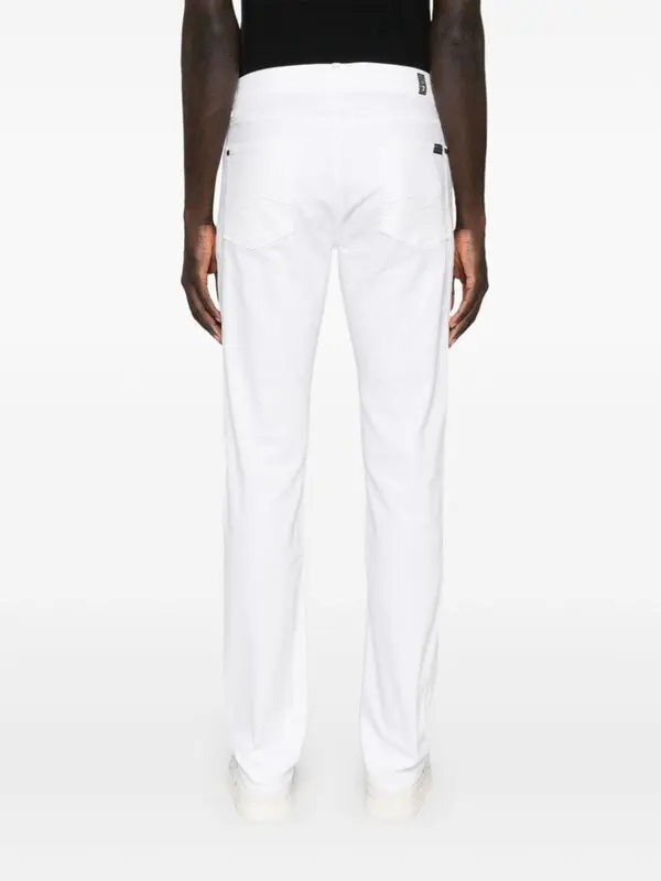 7 For All Mankind Slimmy Mid-rise Slim-cut Jeans