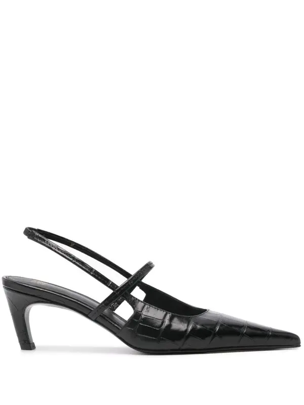 TOTEME 50mm The Sharp Pumps - Black