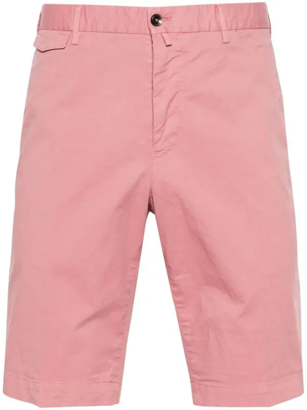 PT TORINO Mid-rise Straight Shorts - Pink