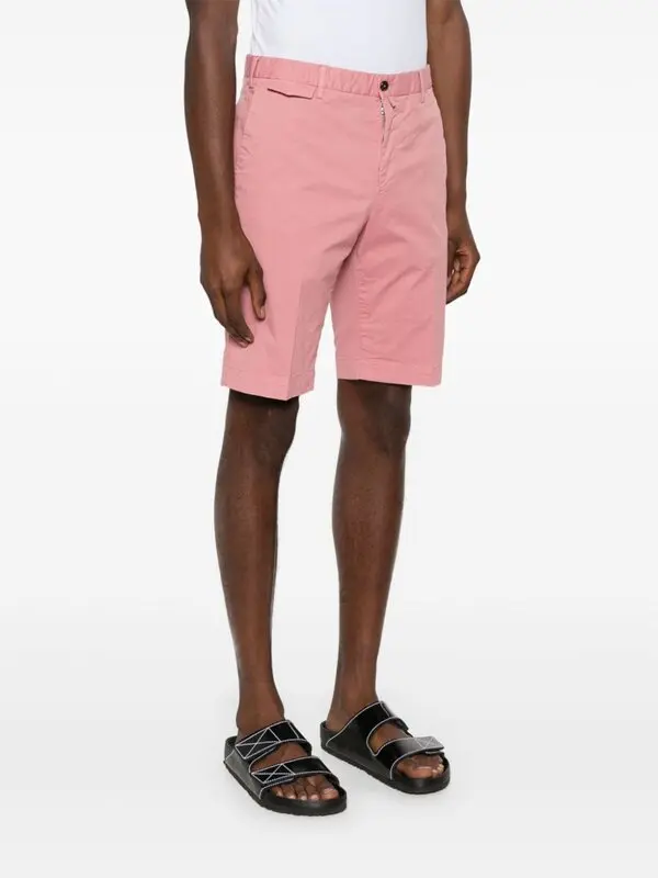 PT TORINO Mid-rise Straight Leg Shorts