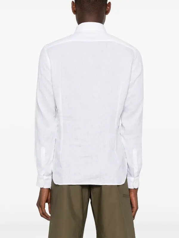 D4.0 Plain Linen Shirt