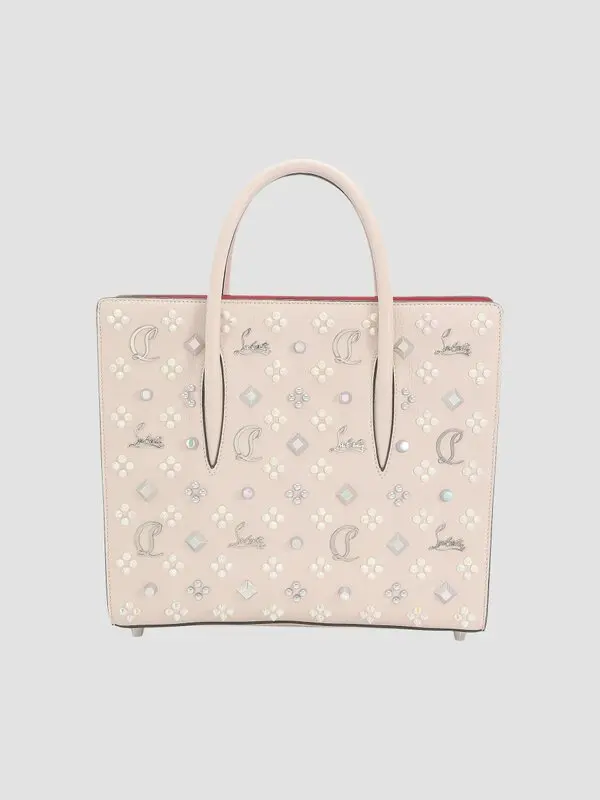 CHRISTIAN LOUBOUTIN Paloma Tote Bag - Beige