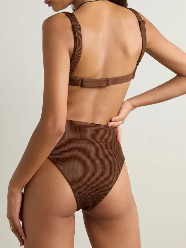 HAIGHT. Gaia Ribbed Underwired Bikini
