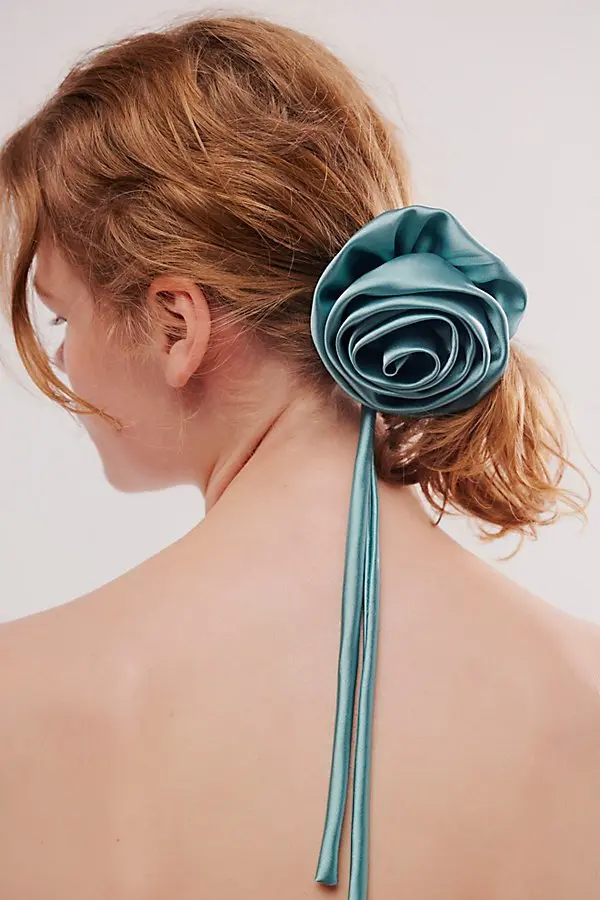 Free people Regal beauty flower scrunchie 6 Best Flower Scrunchies to Make Any Updo Blossom of 2024  main image 3
