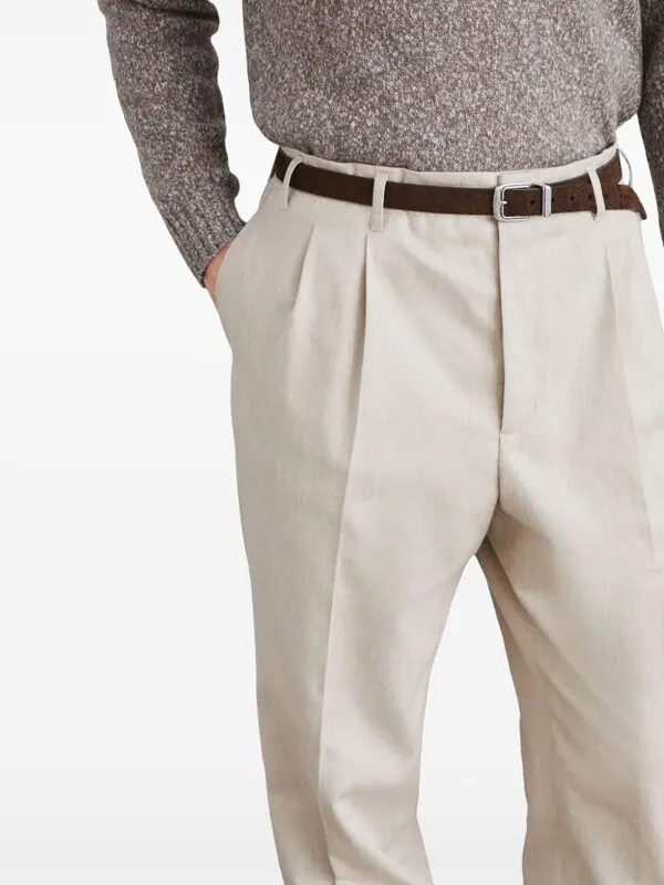 Brunello Cucinelli Pleat-detailing Tapered Trousers