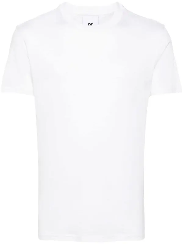 PT TORINO Plain Mélange-effect T-shirt