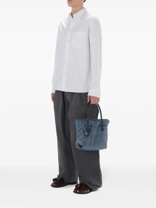 JW Anderson Embroidered-logo Cotton Shirt