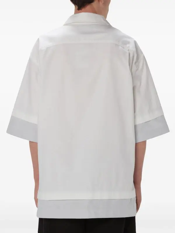 JW Anderson Layered Cotton Shirt