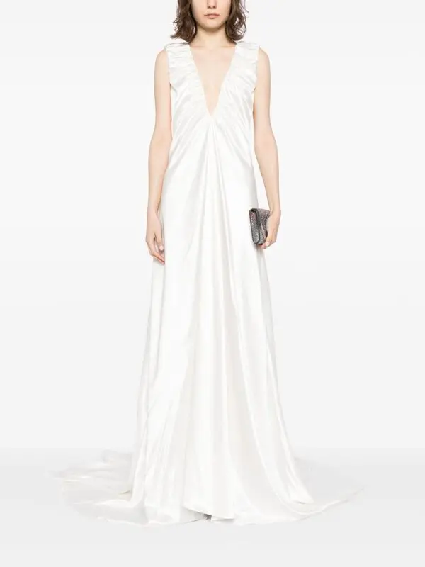 Acler Patterson V-neck Gown