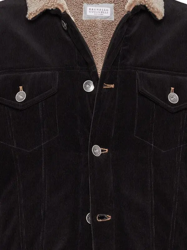 Brunello Cucinelli Padded Corduroy Jacket