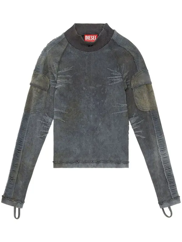 DIESEL® Awtee-ashley-wt04 Panelled T-shirt