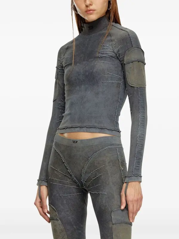 DIESEL® Awtee-ashley-wt04 Panelled T-shirt