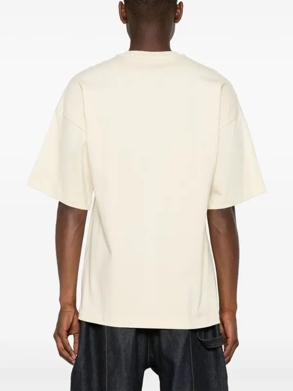 OAMC Scribble Organic Cotton T-shirt - Yellow