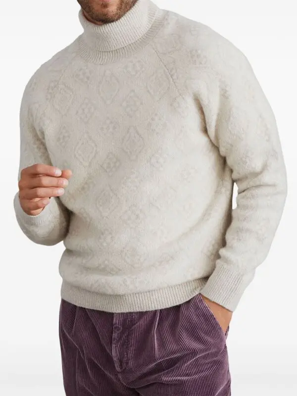 Brunello Cucinelli Roll-neck Long-sleeve Jumper