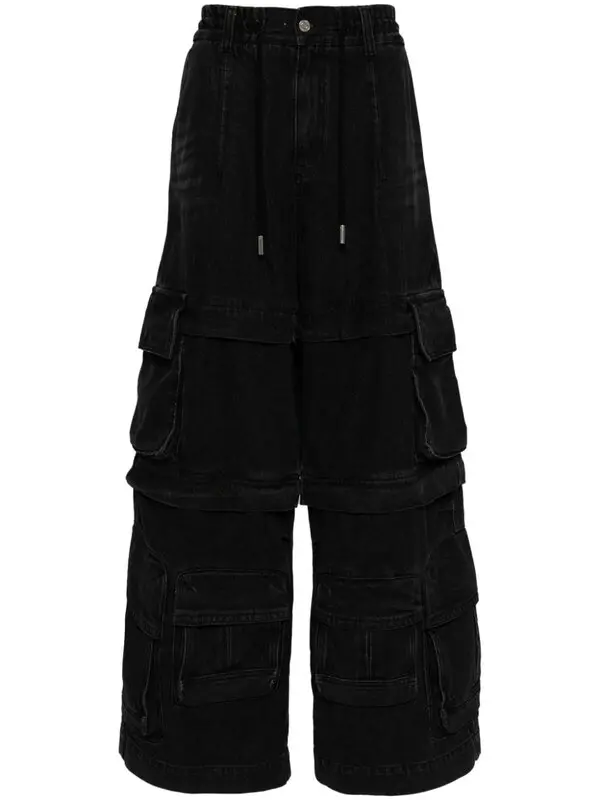 SONGZIO Denim Cargo Trousers