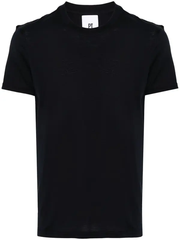 PT TORINO Plain Lightweight T-shirt - Blue
