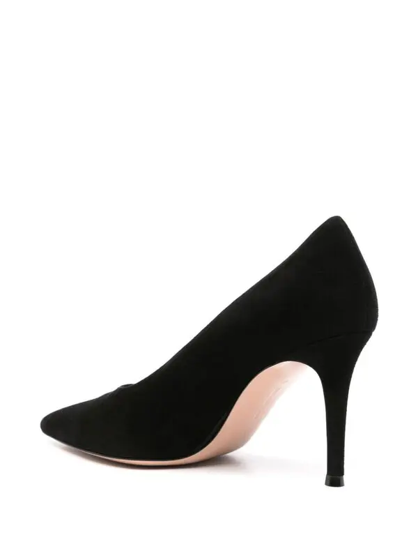 GIANVITO ROSSI 70mm Suede Pumps - Black