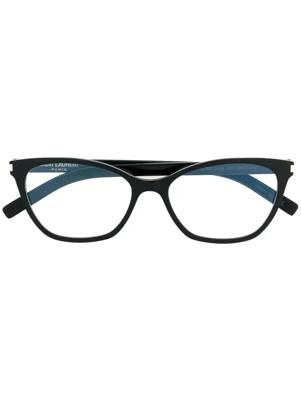 Saint Laurent Sl287 Slim Glasses - Black