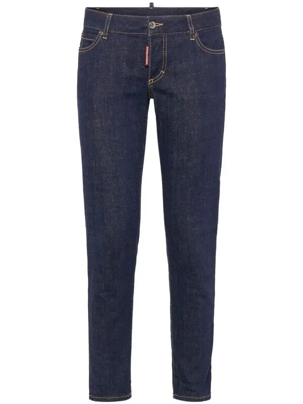 Dsquared2 Low-rise Skinny Jeans - Blue