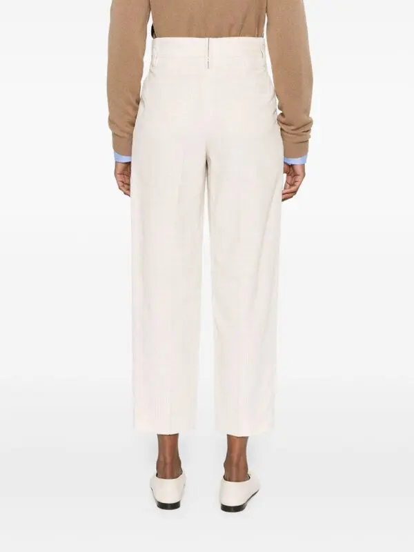 Brunello Cucinelli Pressed-crease Corduroy Trousers