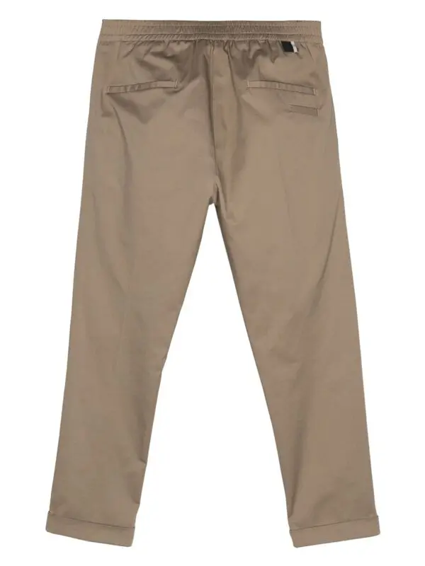 LOW BRAND Riviera Slim-fit Trousers - Neutrals