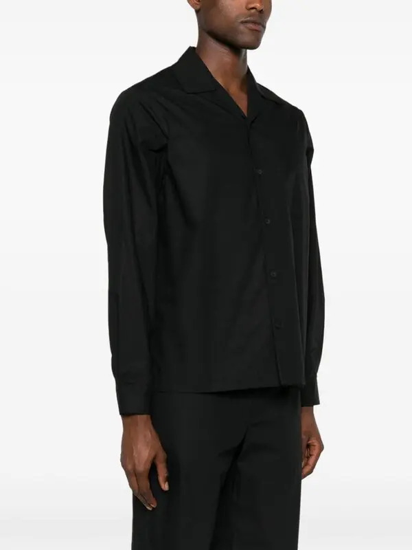 MODES Camp-collar Poplin Shirt