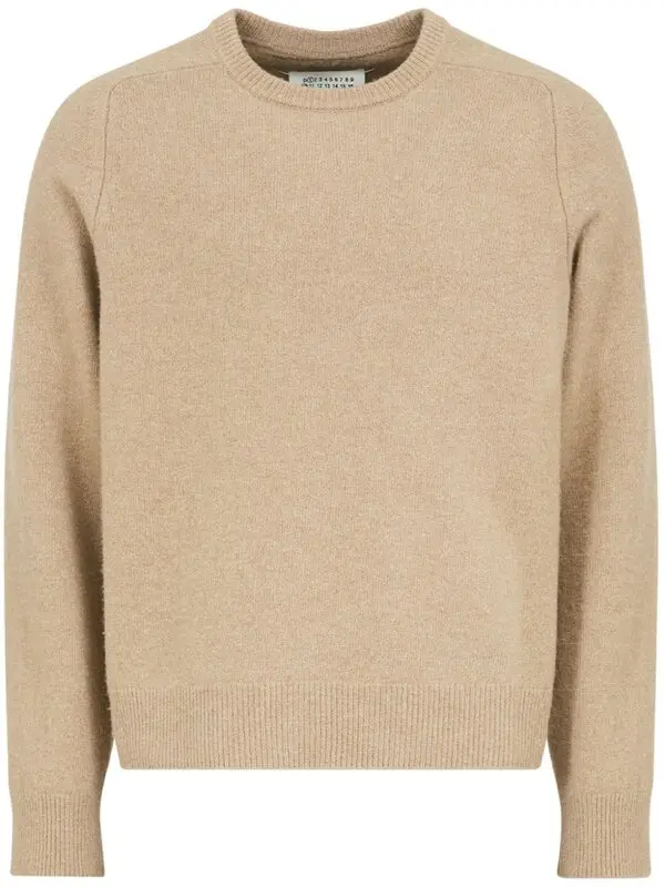 MAISON MARGIELA Crew-neck Wool Sweater - Grey