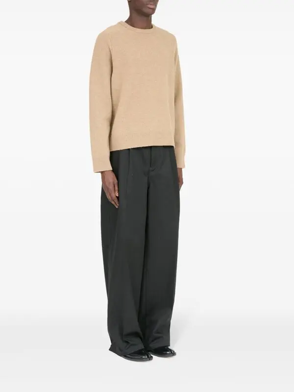 MAISON MARGIELA Crew-neck Wool Sweater - Grey