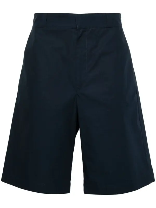 MODES Poplin Bermuda Shorts - Blue