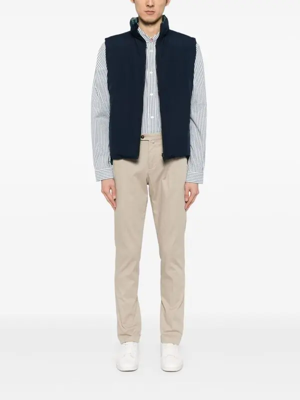 Corneliani Straight-leg Chino Trousers - Neutrals