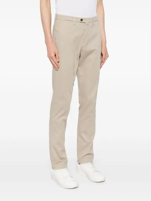 Corneliani Straight-leg Chino Trousers - Neutrals