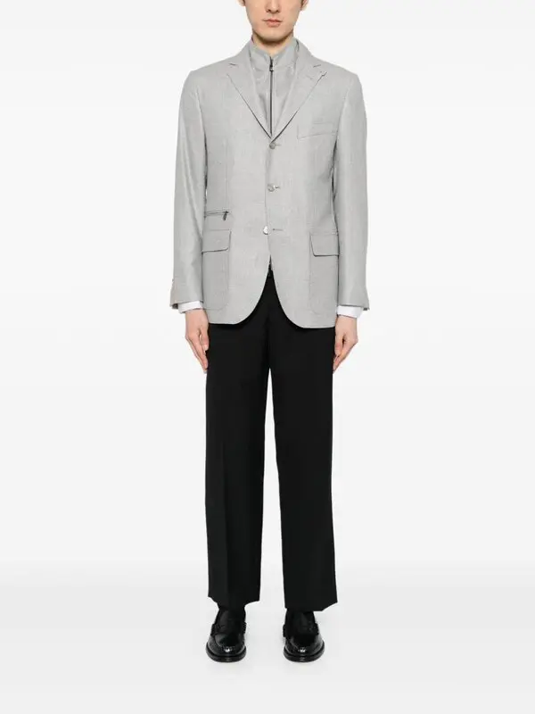 Corneliani Layered Mélange-effect Blazer