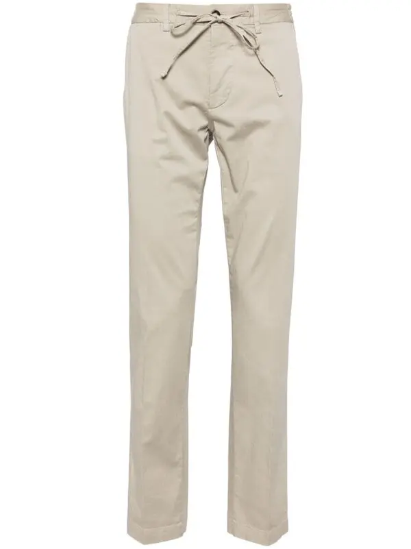 Corneliani Drawstring Straight-leg Trousers
