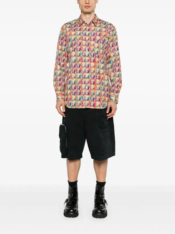 Comme Des Garçons X Andy Warhol Pop Art-print Shirt
