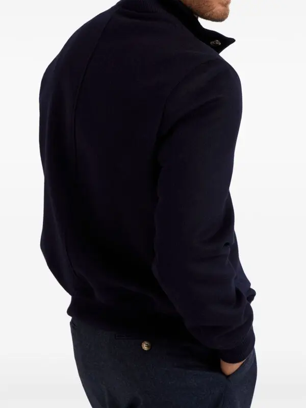 Brunello Cucinelli High-neck Wool Jacket