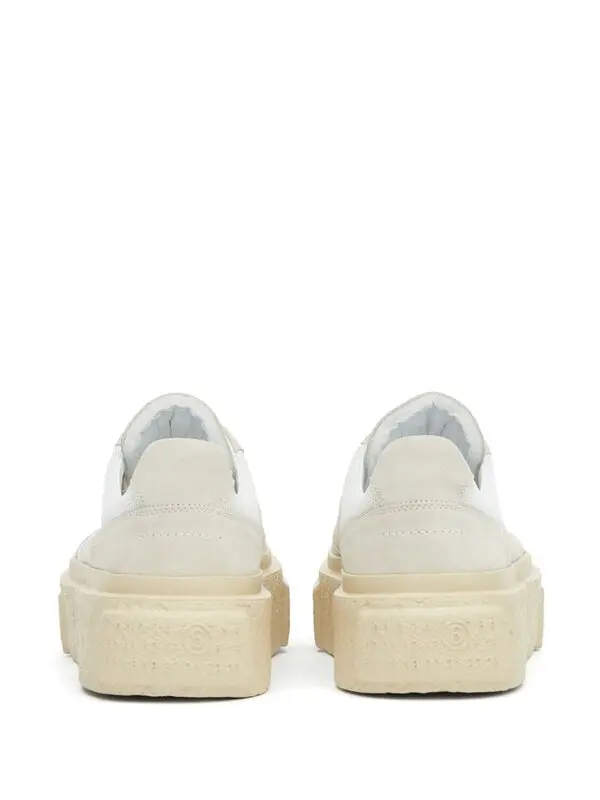 MAISON MARGIELA Chunky Gambetta Lace-up Sneakers - White