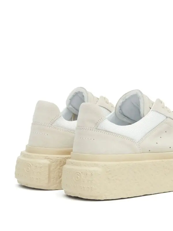 MAISON MARGIELA Chunky Gambetta Lace-up Sneakers - White