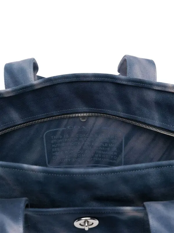 Coach Cargo 40 Tie-Dye Tote - Blue | Editorialist