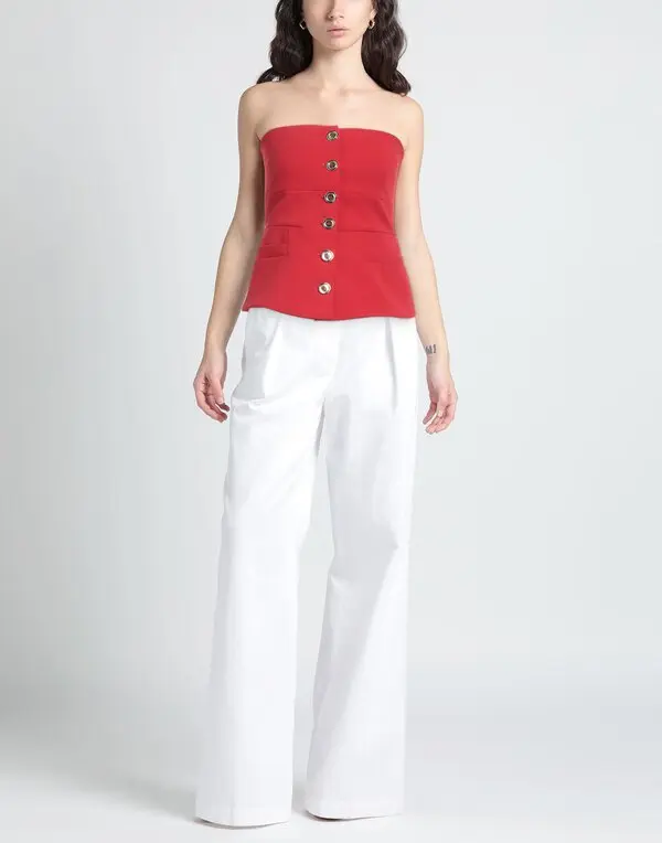 Pinko Top Light Polyester, Elastane - Red