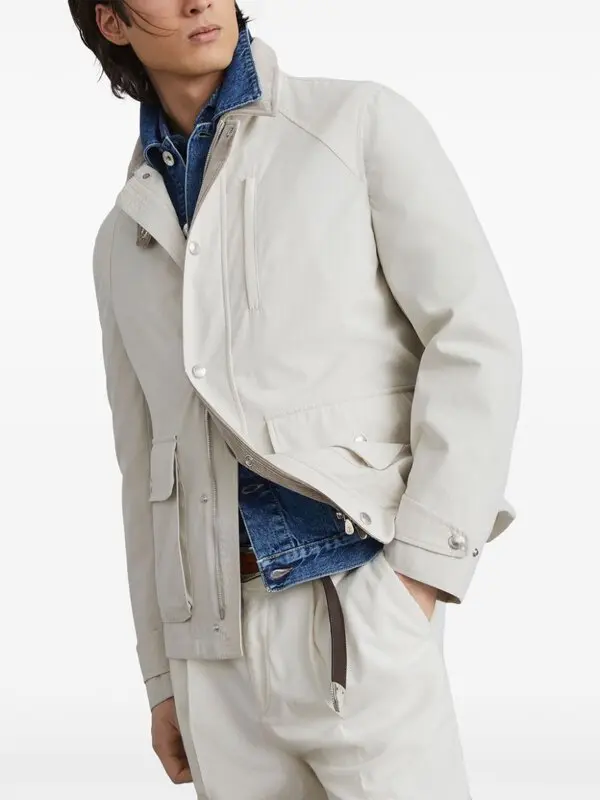 Brunello Cucinelli Water-resistant Shirt Jacket