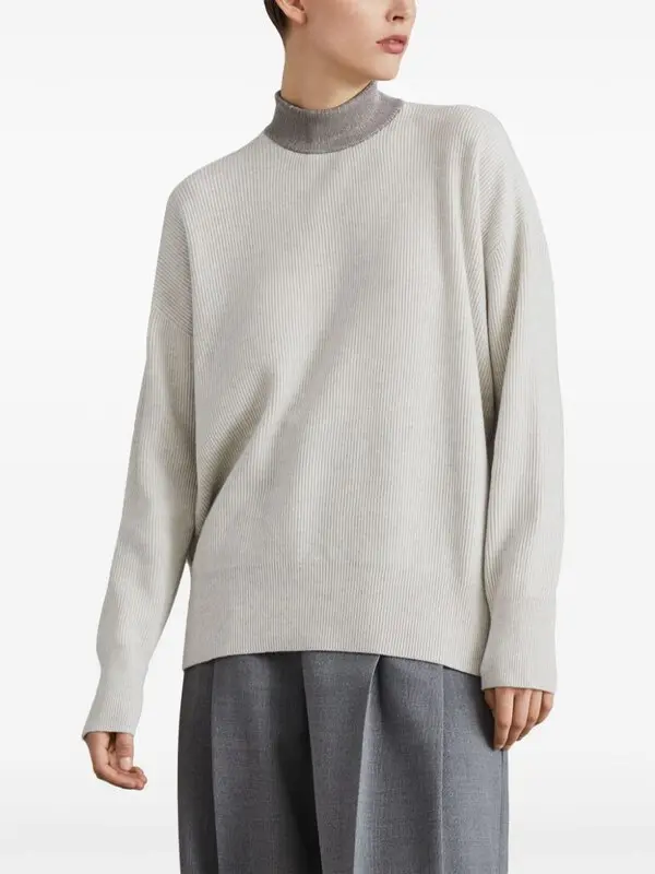 Brunello Cucinelli Monili Chain Cashmere Jumper