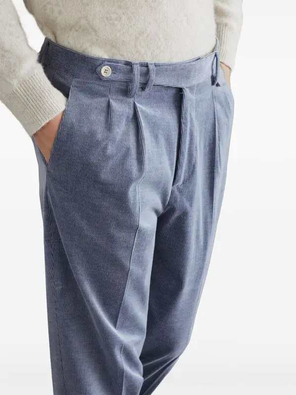Brunello Cucinelli Corduroy Tapered Trousers