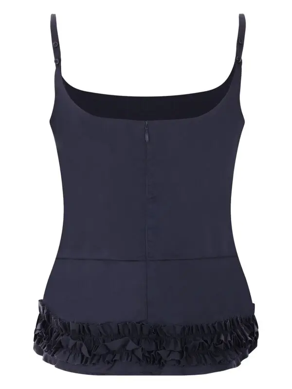 MOLLY GODDARD Camille Sleeveless Cotton Top
