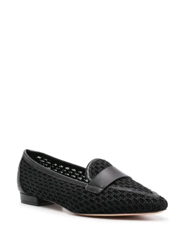 Agl Blanca Woven Loafers