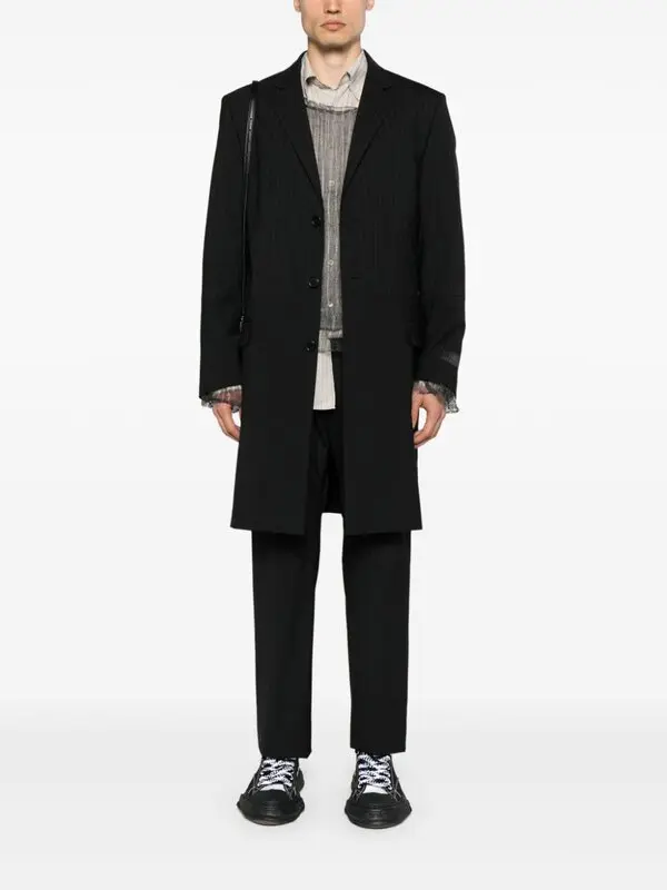 MAISON MARGIELA Panelled Single-breasted Coat