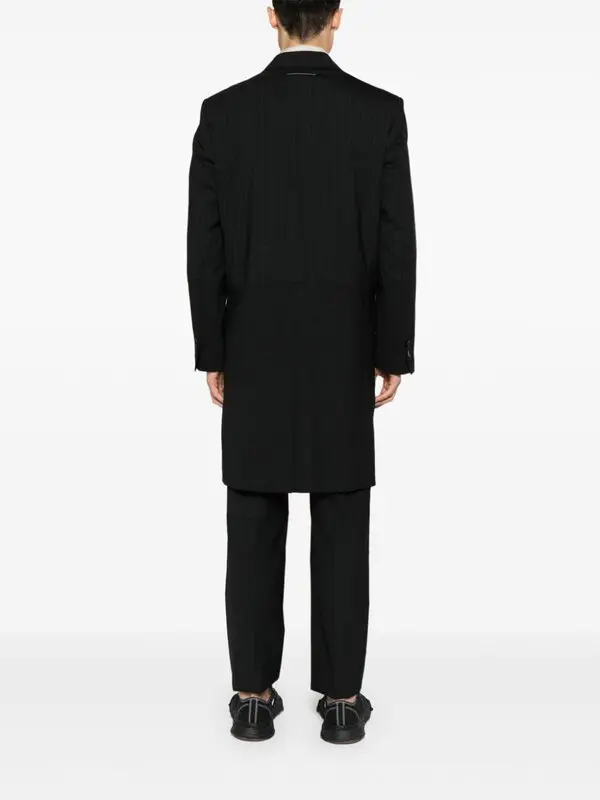 MAISON MARGIELA Panelled Single-breasted Coat